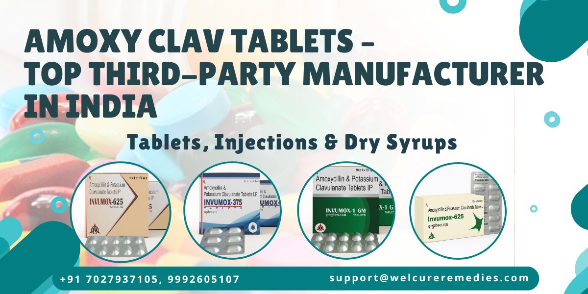 Amoxy Clav Tablets – Top Third-Party Manufacturer in India - Welcure ...